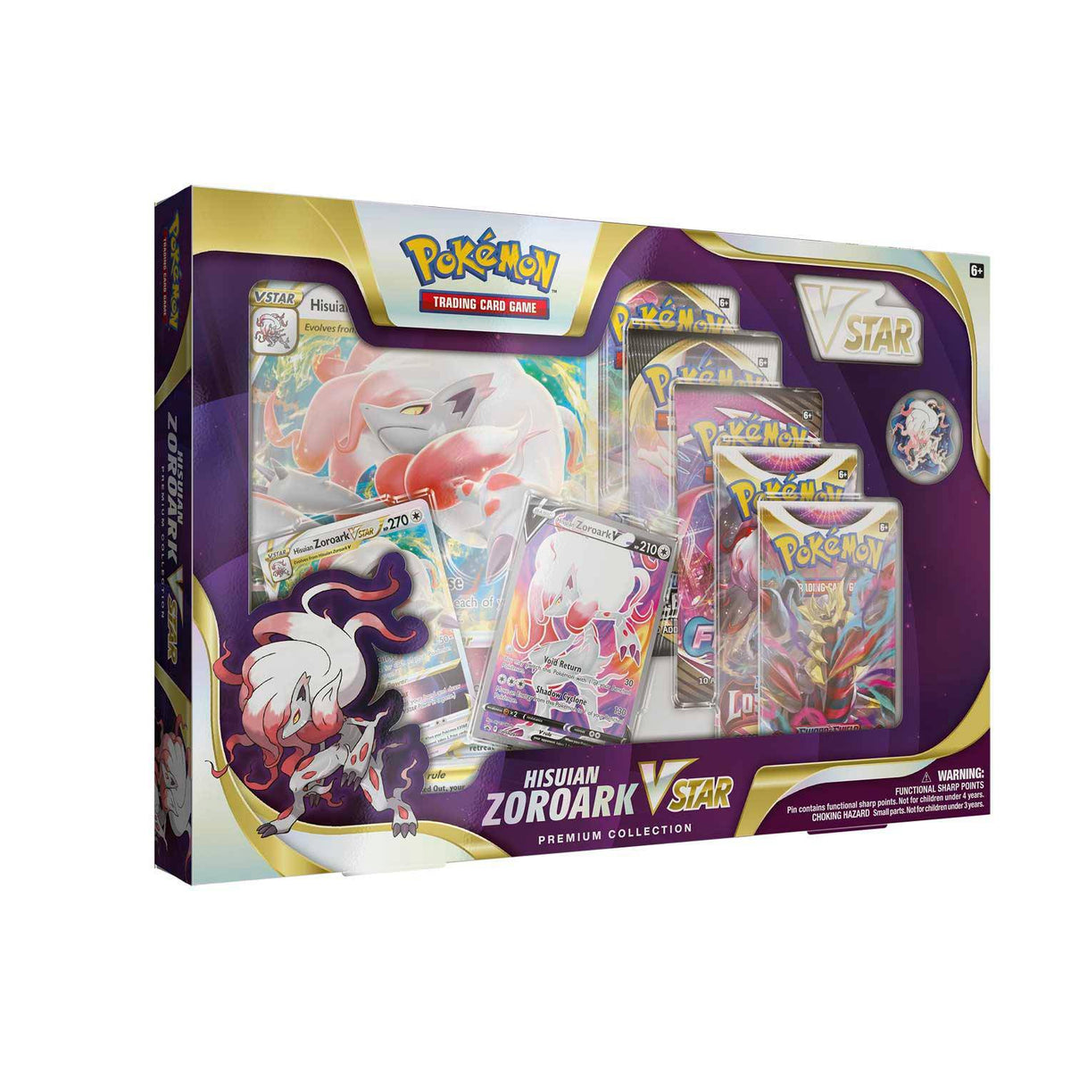 Pokémon : Hisuian Zoroark VSTAR Premium Collection | Lockett Labs UK